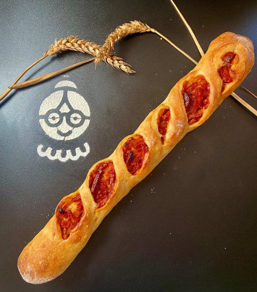 Notre Grignette Chorizo - La Mie Paulette : Boulangerie sur Caen